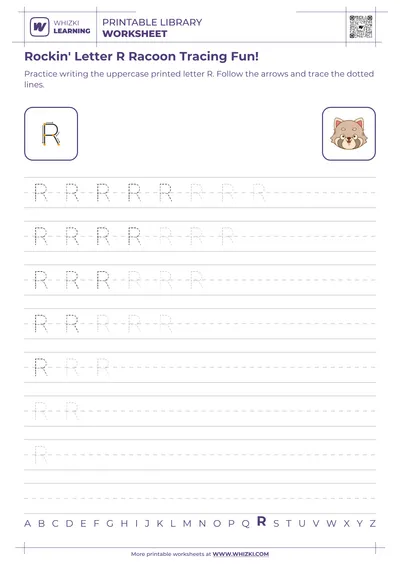 Letter R: Sounds, Words & Free Worksheets for Kids | Whizki